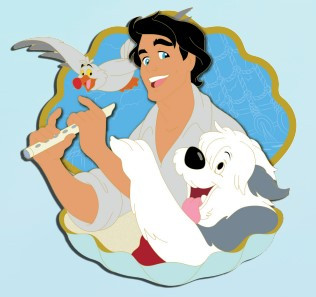 89594 - Eric, Max, and Scuttle - The Little Mermaid 35th Anniversary ...