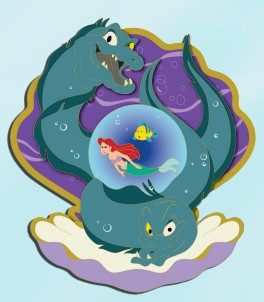 89597 - Flotsam and Jetsam - The Little Mermaid 35th Anniversary - Walt ...