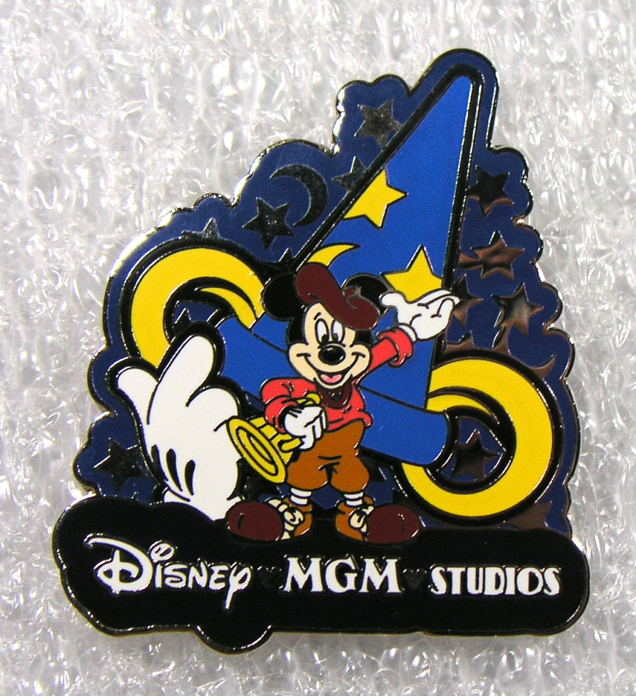 89635 - Mickey Mouse Dressed as Movie Director - Fantasmic Sorcerer Hat Icon - Disney MGM ...
