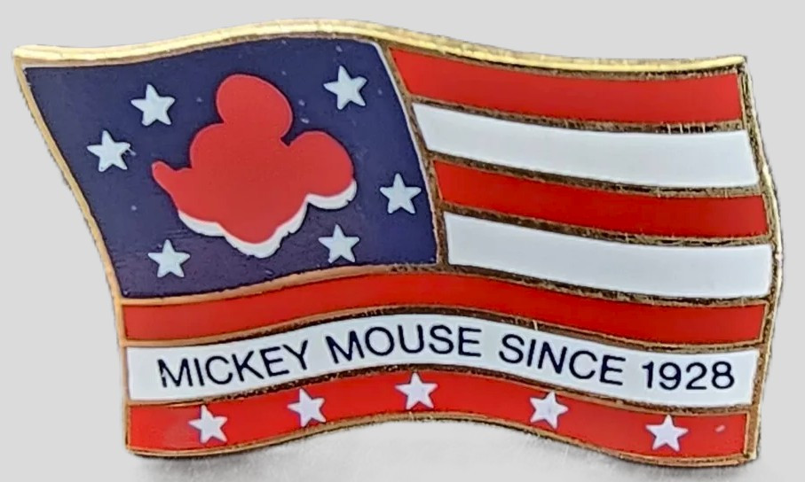 89763 - Mickey Mouse - Since 1928 - Flag - Patriotic Mickey ...
