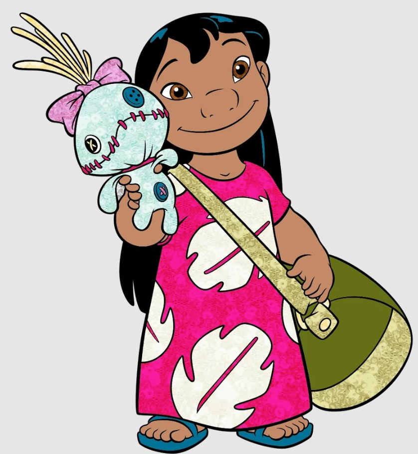 89780 - Lilo and Scrump - Y432 Glitter - Lilo and Stitch Mini FiGPin Series 3 - Vacation ...