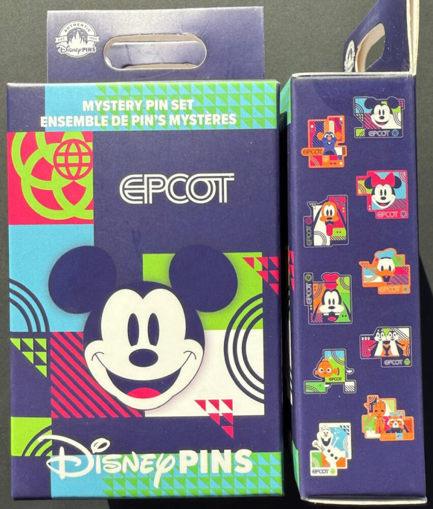 89975 - Unopened Mystery Box - EPCOT Rectangular Retro Mystery ...