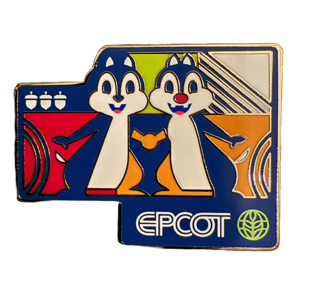 89977 - Chip and Dale - EPCOT Rectangular Retro Mystery Collection ...