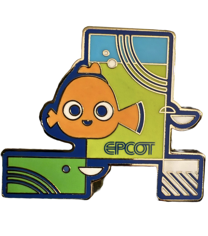 89983 - Nemo - EPCOT Rectangular Retro Mystery Collection - Walt Disney ...