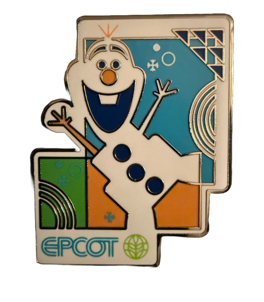 89990 - Olaf - EPCOT Rectangular Retro Mystery Collection - Walt Disney ...