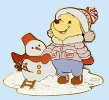 90054 - Pooh Bear and Snowman - Winter Winnie the Pooh and Friends ...