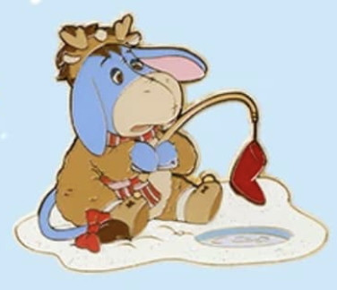 90059 - Eeyore Ice Fishing - Winter Winnie the Pooh and Friends ...