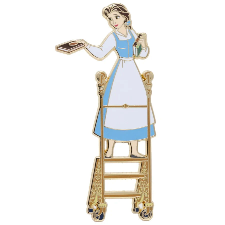 90149 - Belle - Library Scene - Beauty and the Beast - Pink A La Mode ...