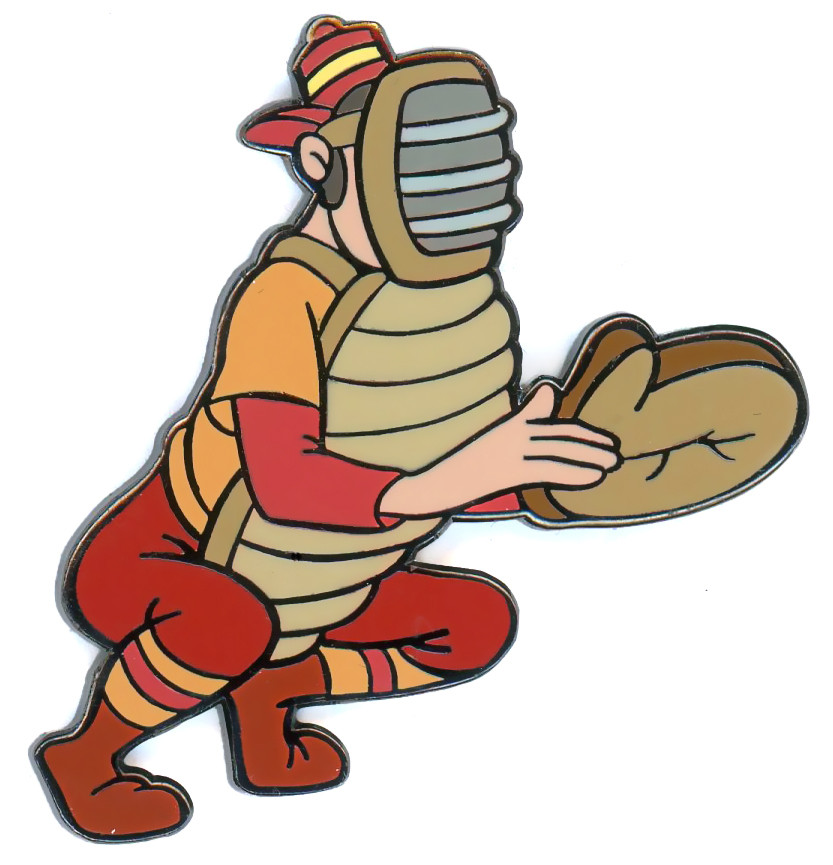 90357 - Visiting Catcher - Casey at the Bat 5 Pin Boxed Set - Disney ...