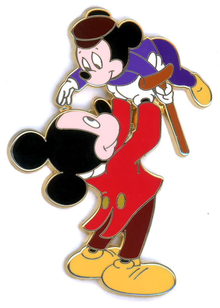 90420 - “Bob Cratchit” Mickey with “Tiny Tim” Morty - Mickey's ...