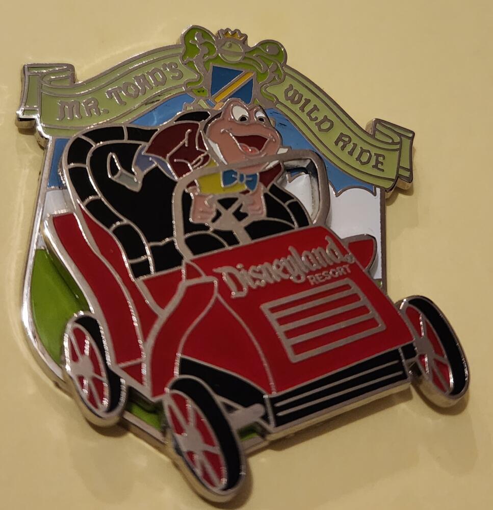 90564 - Toad in a Red Ride Vehicle - Mr. Toad's Wild Ride - Disneyland ...