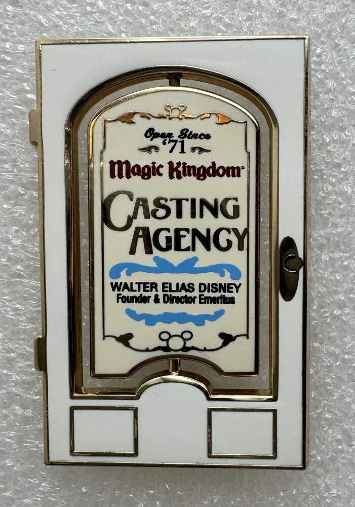 90568 - Walt Disney - Main Street Casting Agency Door '71 - White ...