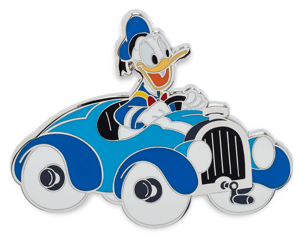 90797 - Donald in Blue Car - Donald Duck