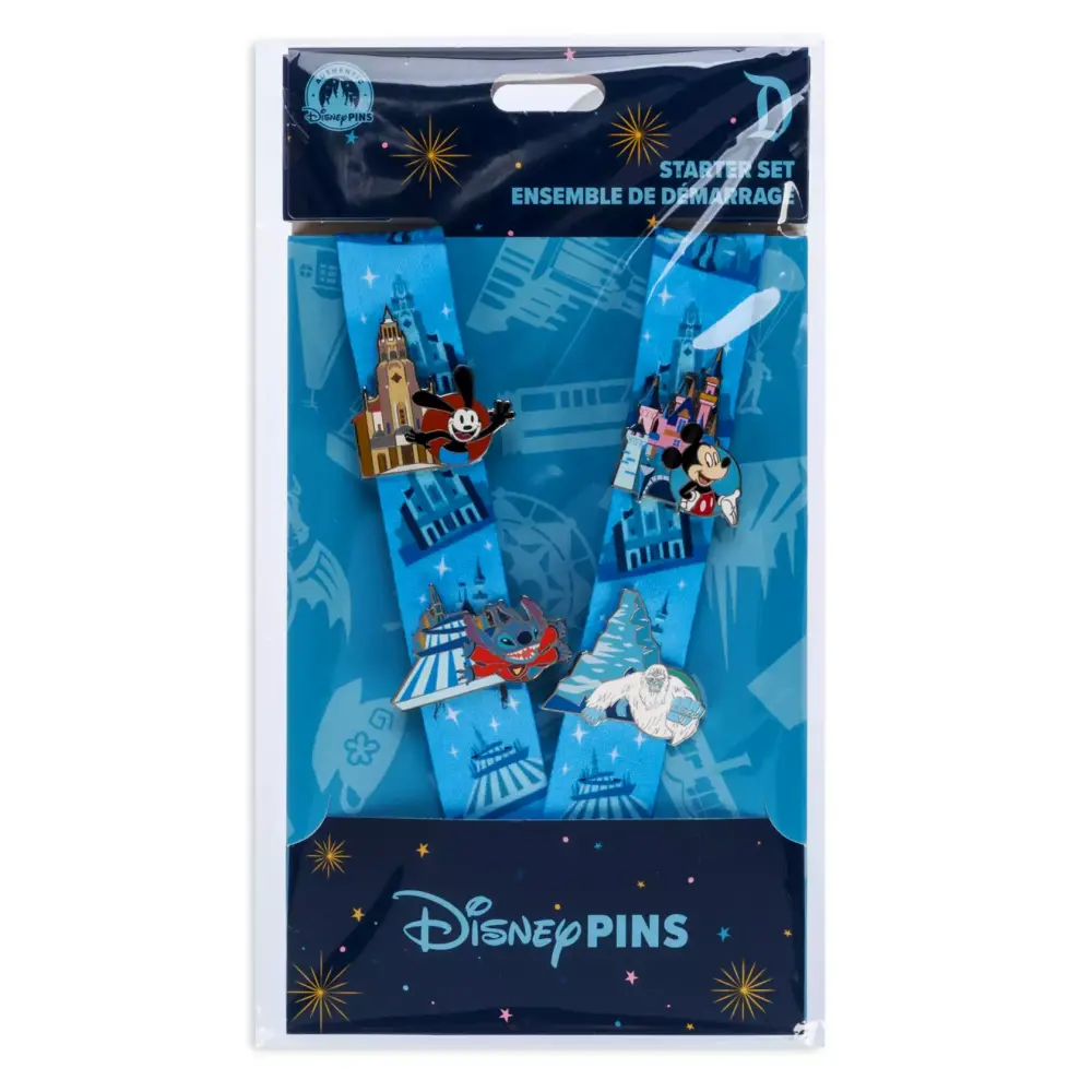 90869 - Full Set - 2025 Disneyland Icons Pin Trading Starter Set ...