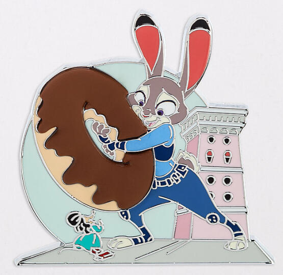 90884 - Judy Hopps & Fru Fru - Big Donut Sign - Zootopia