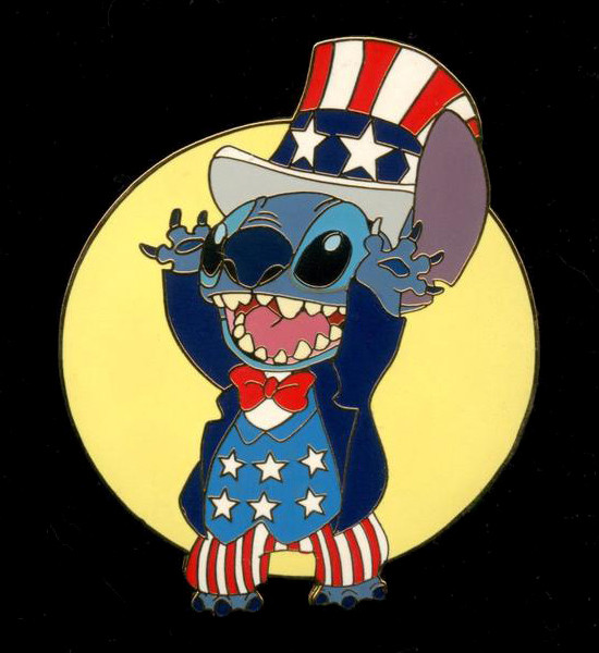 9108 - Stitch as Uncle Sam - 4th of July/Independence Day - Disney ...