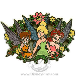 91096 - Tinker Bell, Rosetta and Fawn - Disney Fairies