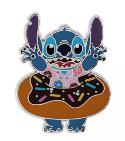 91225 - Stitch with Donut - Stitch Attacks Snacks - Mystery Pouch