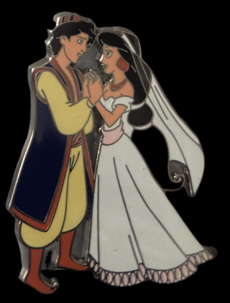 91468 - Aladdin and Jasmine wedding - Fantasy Pin Series - Fantasy ...