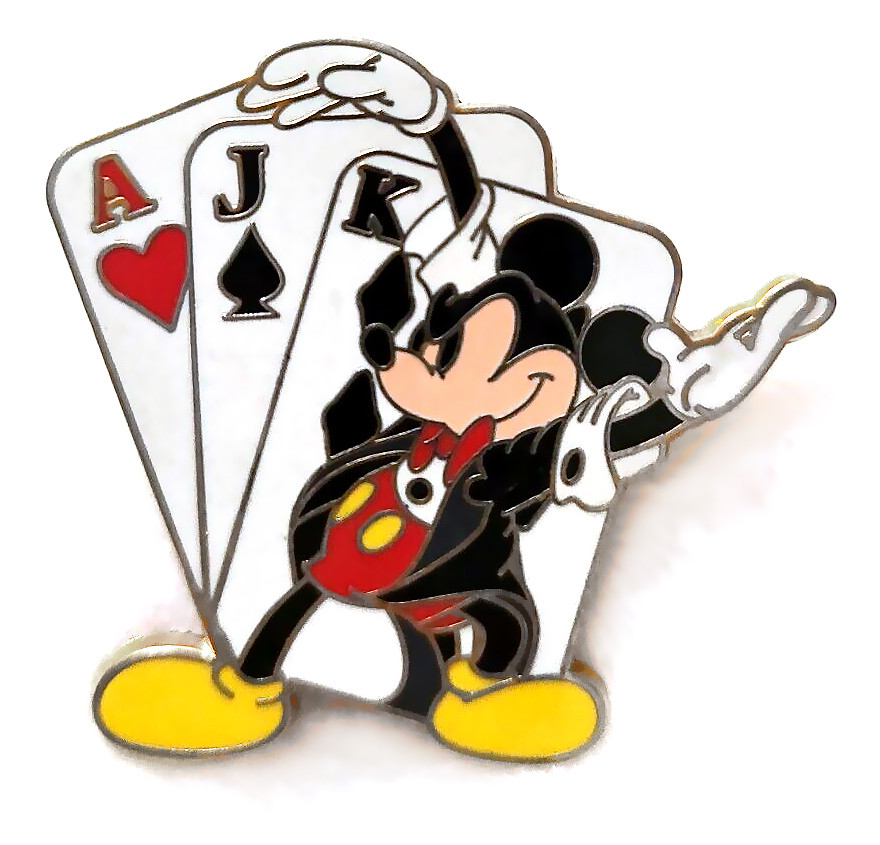 9150 - Mickey & Cards - Magician Mickey - Mickey Mouse Through The ...