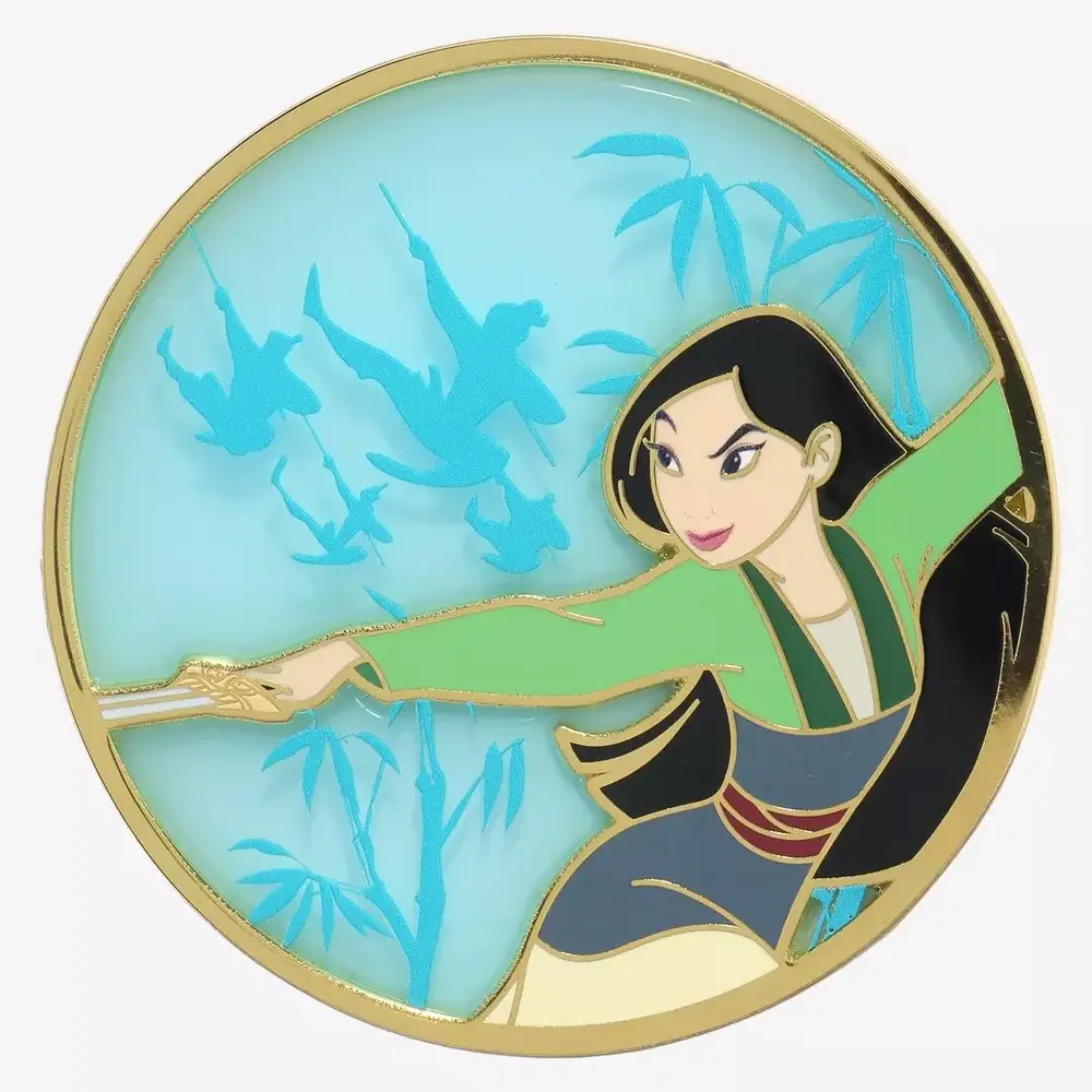 91530 - Mulan Stained Glass Portrait - Mulan - Misc - Disney Licensed ...