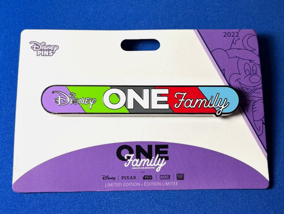 91649 - One Family Logo Pin Bar - 2022 One Family Pin Event - Connected ...