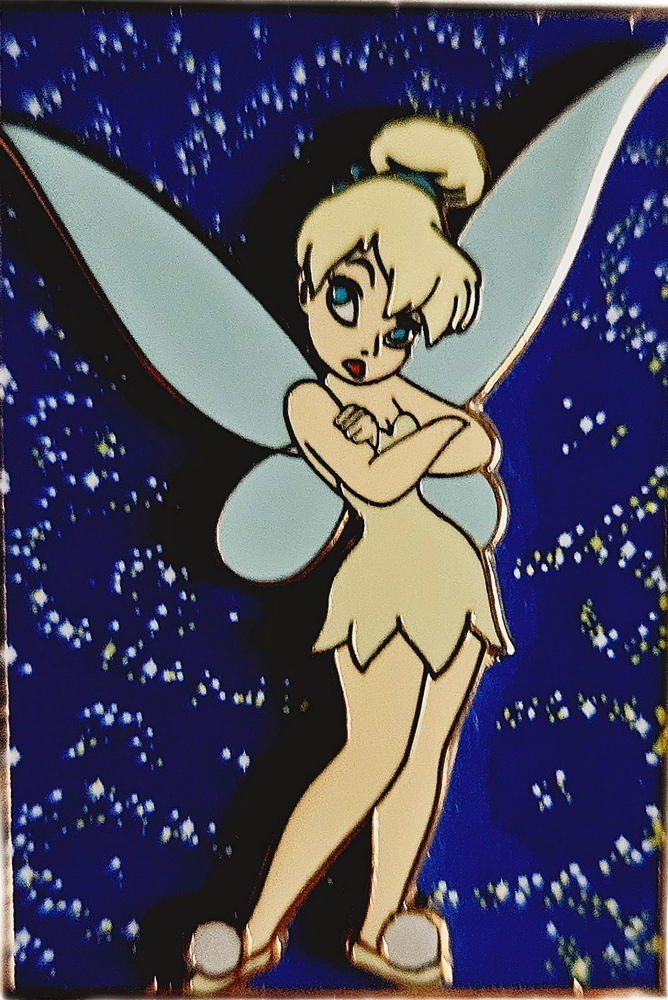 91903 - Tinker Bell with Arms Crossed on Celestial/Starry Background ...