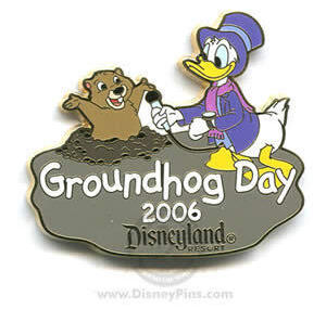 92061 - Groundhog Day 2006 - Donald Duck - Groundhog Day - Disneyland ...