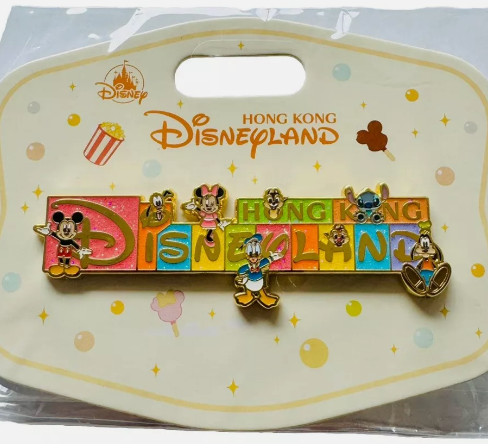 92306 - HKDL Logo 2024 - HKDL - Hong Kong Disneyland Disney Pin