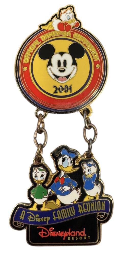 76329 - Mickey, Donald, & Nephews Dangle - Official Disneyana ...