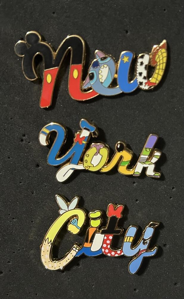 92462 - New York City Characters Letters - World Of Disney (NYC ...