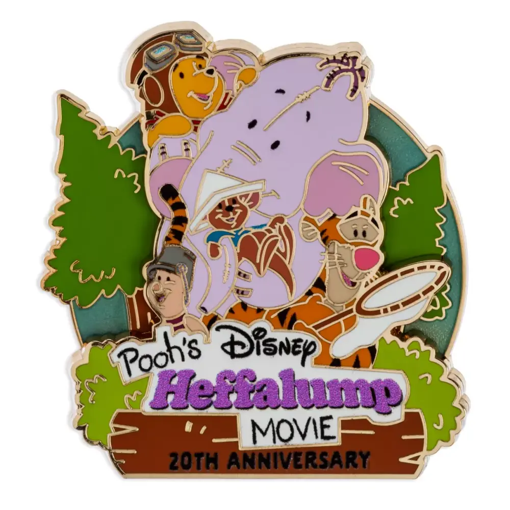 92597 - Pooh's Heffalump Movie 20th Anniversary Logo - Pooh's Heffalump ...