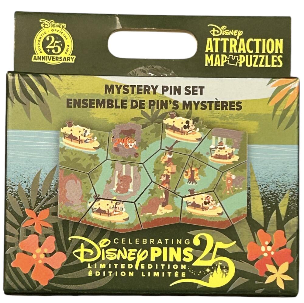92609 - Unopened Box - Attraction Mystery Map Puzzles: Jungle Cruise ...