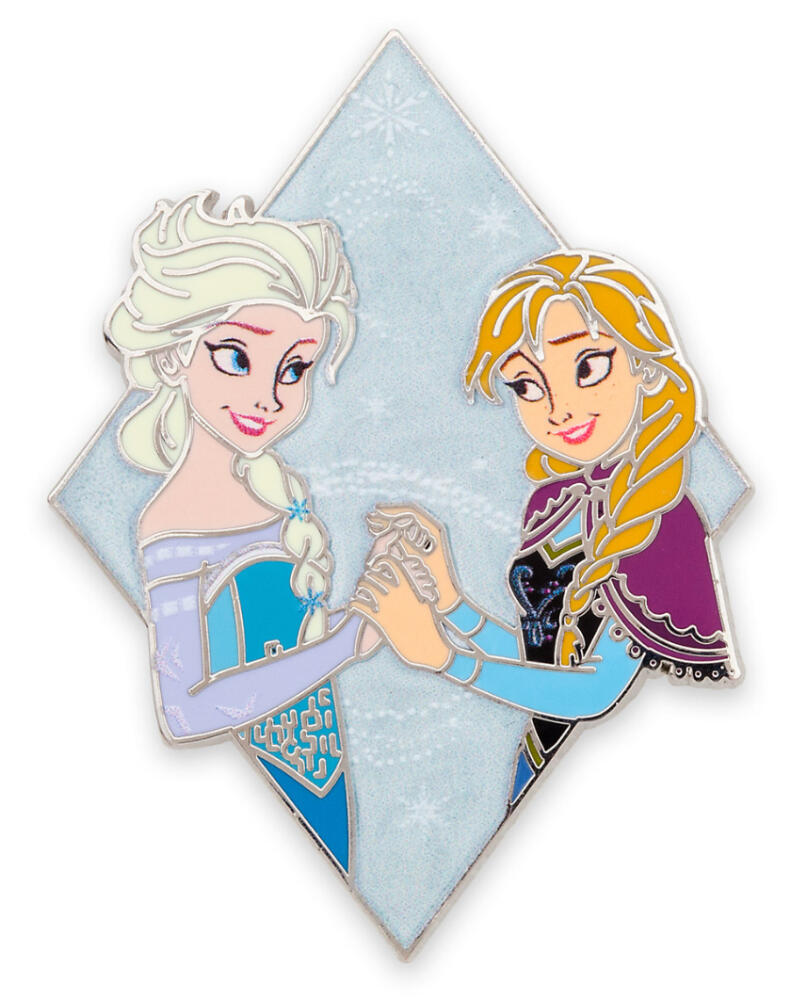 92720 - Anna and Elsa Diamond Pin - Frozen