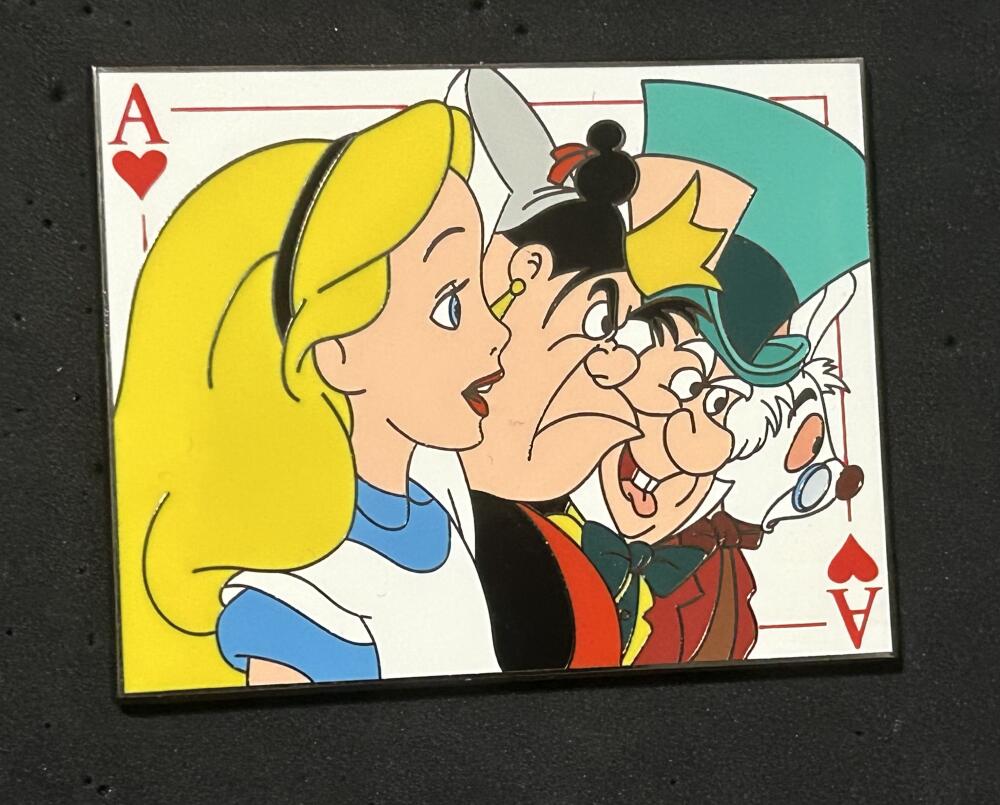 92756 - Alice Queen of Hearts, Mad Hatter. white Rabbit. As Playing ...