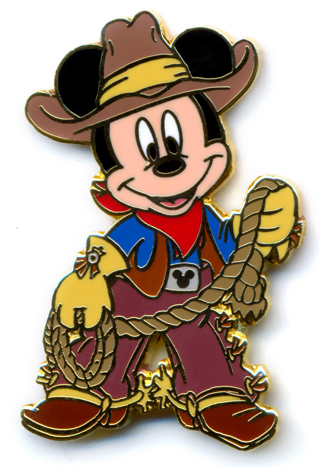 9290 - Cowboy Mickey Mouse - International Mickey Series - Disneyland ...