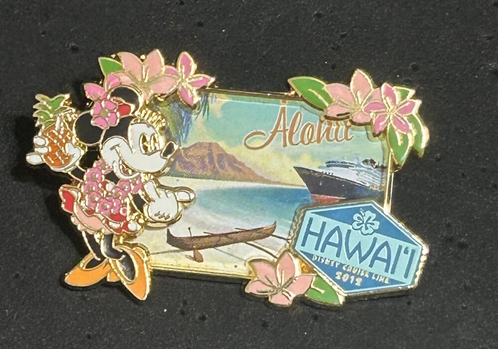 92960 - Minnie Mouse - Disney Cruise Line Destinations: Hawai'i - Disney Cruise Line Disney Pin