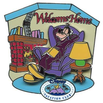 93043 - Goofy Welcome Home - Welcome Home - Disney Vacation Club Disney Pin