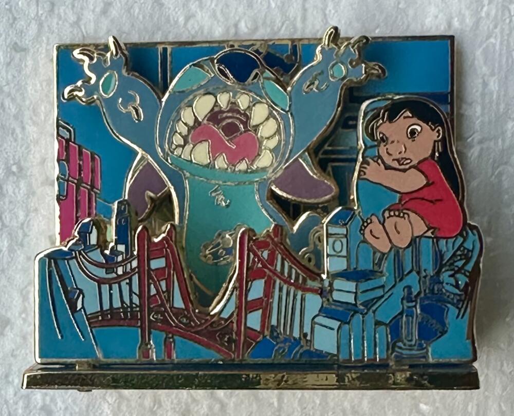 93214 - Lilo and Stitch in San Francisco - Diorama - 3D Diorama ...