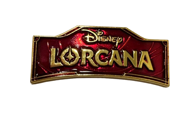 93245 - Logo - Red - Lorcana - Misc - Disney Licensed Disney Pin