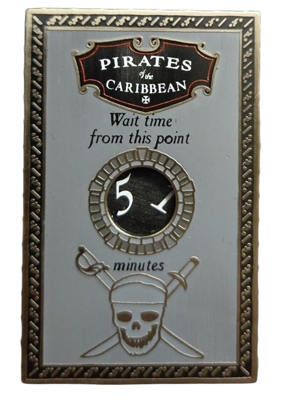 93453 - Walt Disney World Pirates of the Caribbean Wait Times Spinner ...