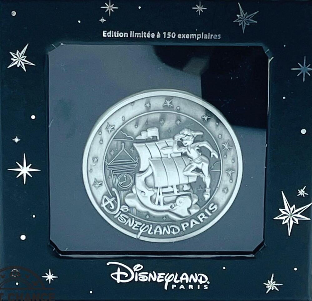 93490 - Peter Pan - Attraction Medallion - Disneyland Resort Paris ...