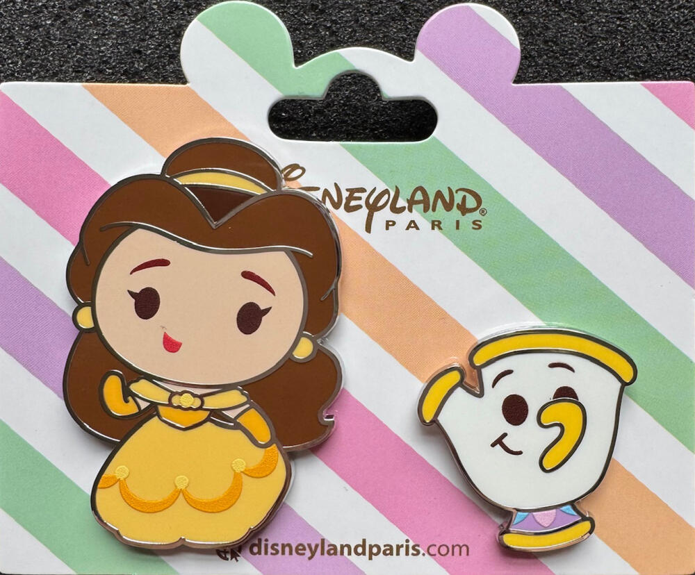 93505 - Belle & Chip - DLP - Princess & Sidekicks - Disneyland Resort ...