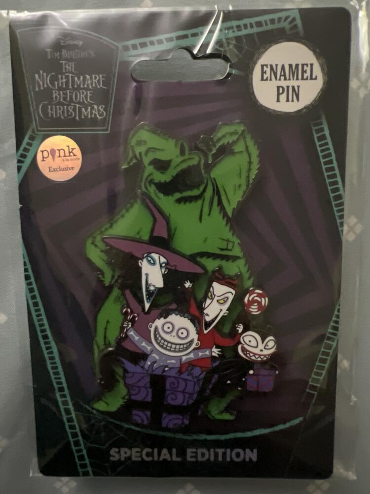 93531 - Nightmare Before Christmas Cluster Pin - Pink A La Mode (PALM ...