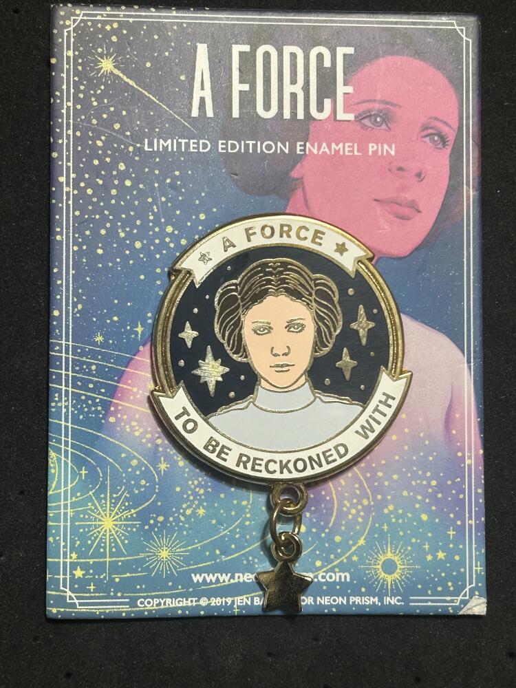 93670 - Leia: A force to be reckoned with - Fantasy Unlicensed Disney Pin