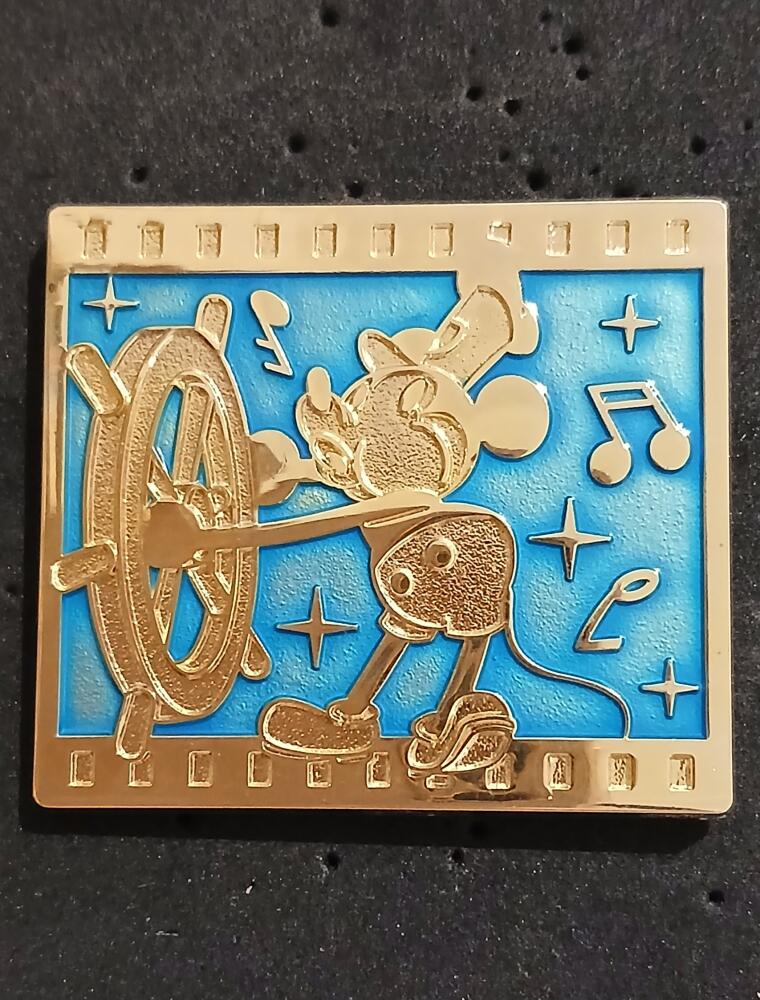93801 - Mickey Classic Steamboat Willie Blue Filmstrip - Disney Store ...