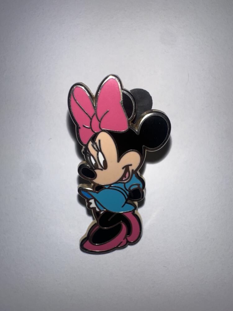 94028 - Minnie Blue Dress Pink Bow - Fab Five