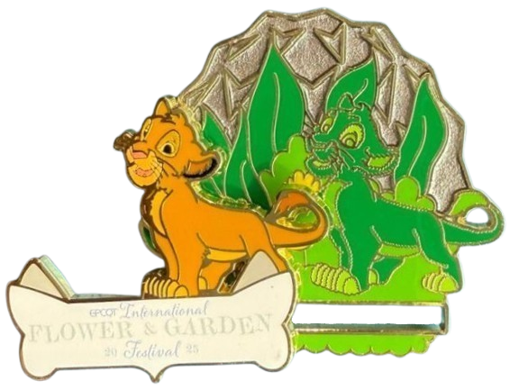 94074 - Simba Topiary Slider - EPCOT International Flower & Garden ...