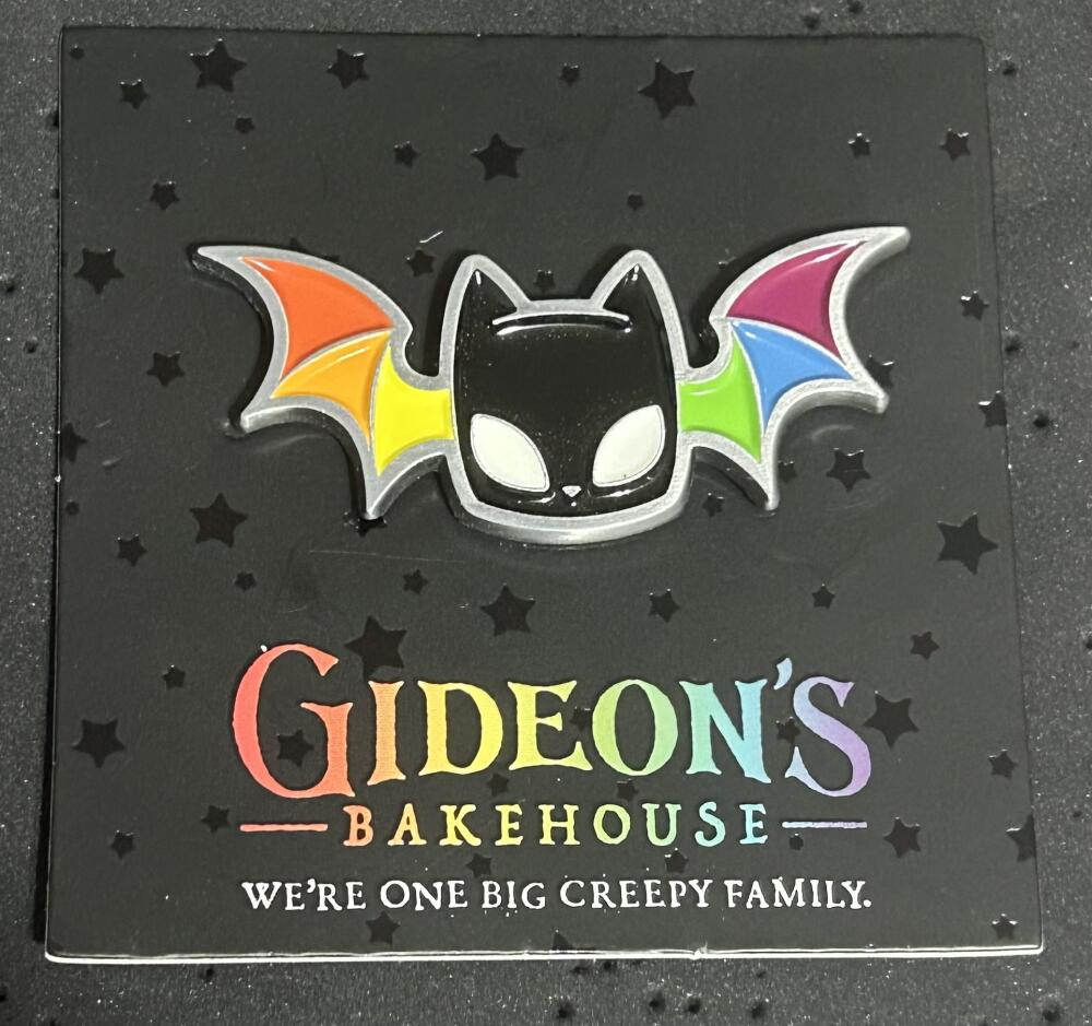 94126 - Pride 2023 - Winged Black Cat - Gideon's Bakehouse - Misc - Disney Licensed Disney Pin