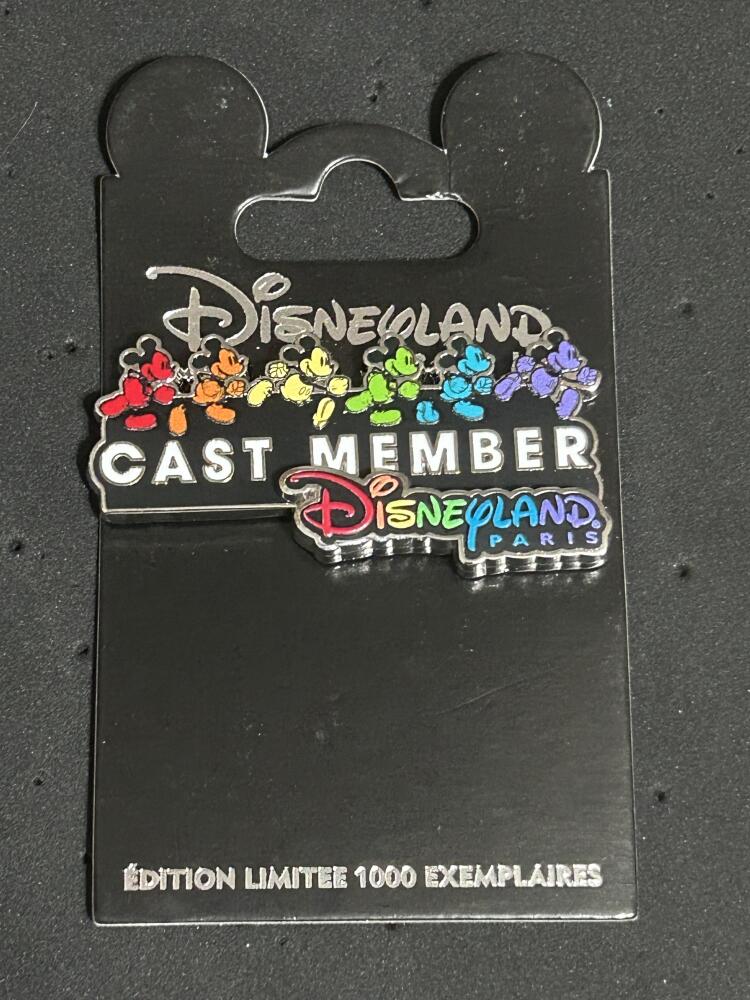 94134 - Cast Member Pride: rainbow mickey - Cast Member - Disneyland ...